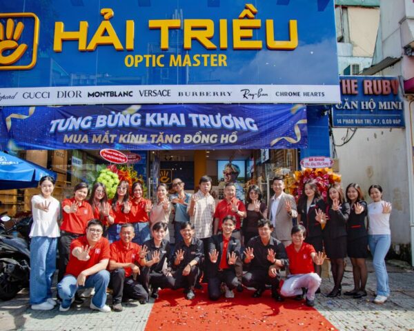 Mắt kính Gò Vấp Kính Hải Triều: Showroom kính chính hãng