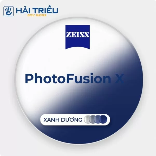 Tròng kính đổi màu Zeiss ClearView Photofusion X (Đặt đánh)