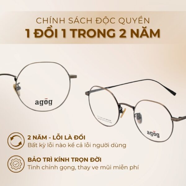 Mắt kính Agog 9007iSCZK-C1 chính hãng 100%