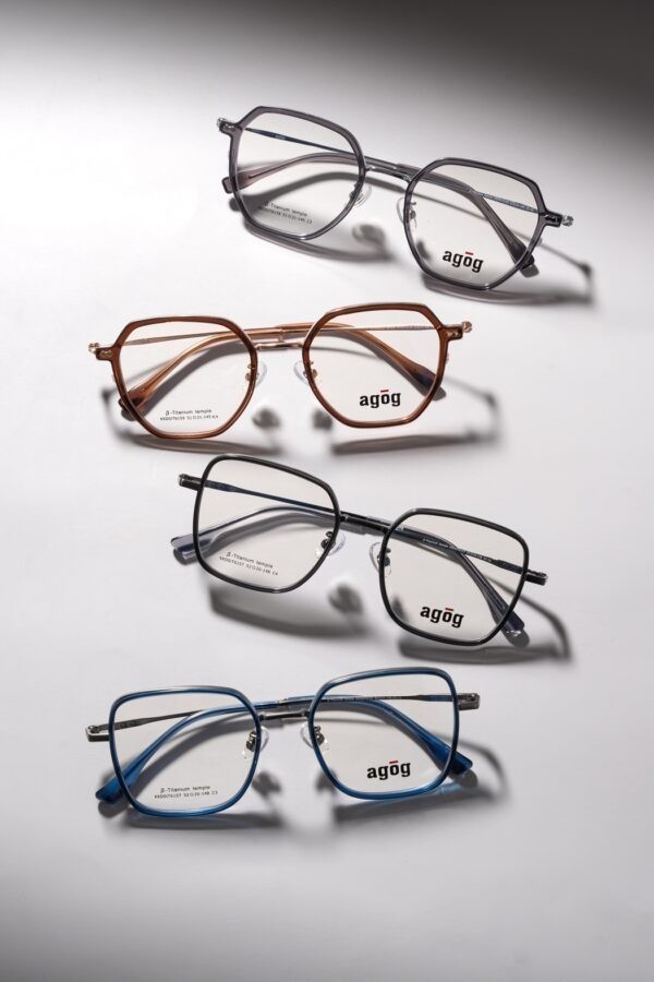 Kính Agog đa giác: Siêu bền, nhiều màu, 1 đổi 1 trong 2 năm